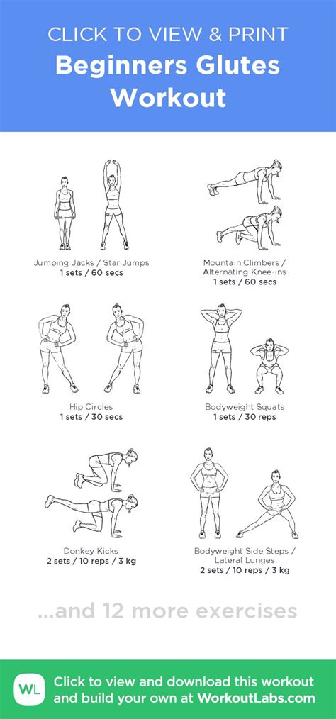 Glutes Exercises For Beginners At Piper Walton Blog