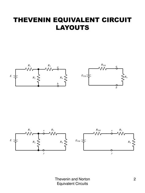 PPT THEVENINS THEOREM PowerPoint Presentation Free Download ID