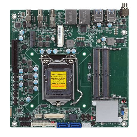 WIN Enterprises Announces IoT Gateway Mini ITX Platform With 9th 8th