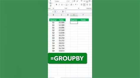 Mastering Groupby In Excel Unlocking Powerful Data Insights Shorts