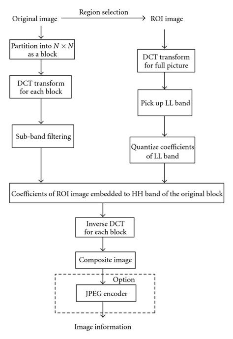 the encoding procedure for roi image hiding procedure download