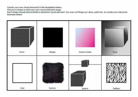 Visual Elements Introduction Teaching Resources
