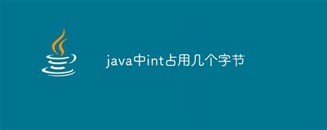 java中int占用几个字节 叮当号