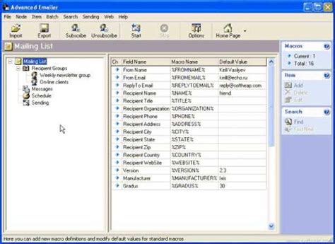 Advanced Emailer Download