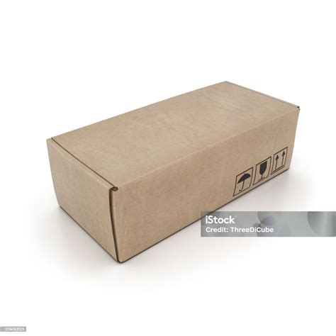 골판지 패키지 상자 모델 3d 일러스트레이션 3차원 인쇄에 대한 스톡 사진 및 기타 이미지 3차원 인쇄 3차원 형태 갈색 Istock