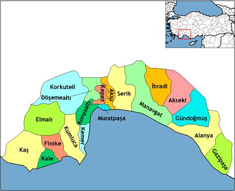 Antalya Provinz Wikipedia