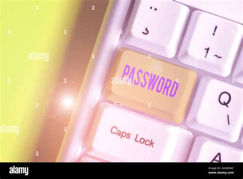 Conceptual Hand Writing Showing Password Concept Meaning Secret Word