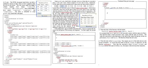 Continued From Previous Page 4 21 Pts The HTML Chegg Com