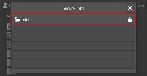 Windows Xerox Secure Print Docs