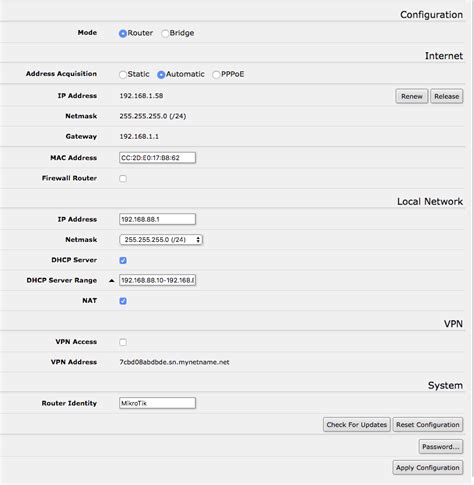 Blog Dimas Maryanto Basic Setup Mikrotik Koneksi Internet Dari Modem Indihome