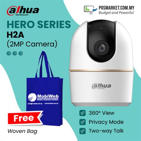Dahua H A Mp Wireless Ip Camera Free Woven Bag Ready Stock