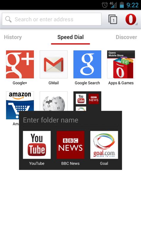 opera for android comfortable browsing