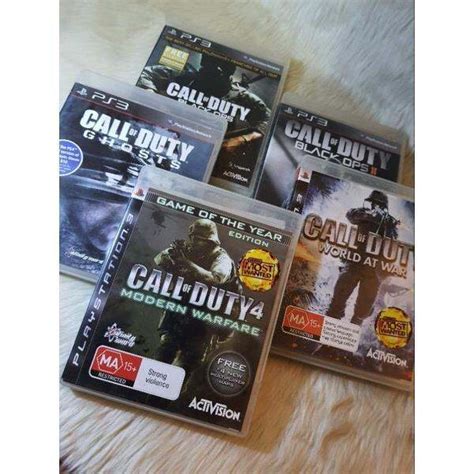 Original CALL OF DUTY PS Games Pre Loved PS CD Game Lazada PH