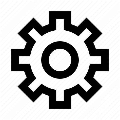 Ui Ux Web Mobile Setting Configuration Gear Icon Download On Iconfinder