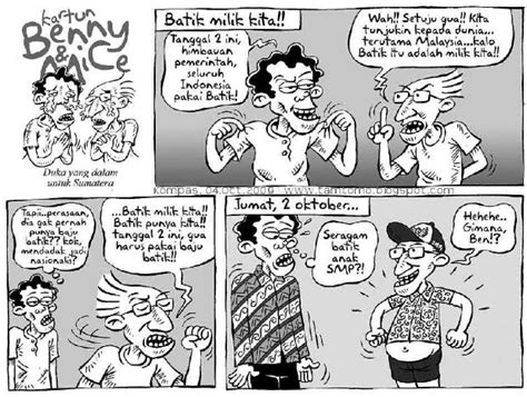 Tamtomovision 321kartun Benny And Mice Edisi Batik Milik Kita