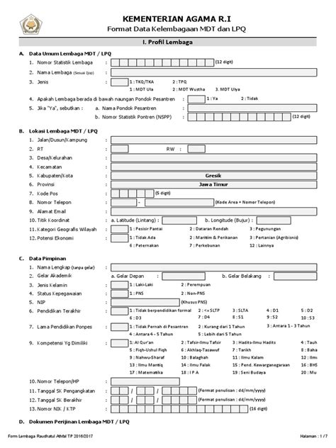 Form Emis 2021 Pdf