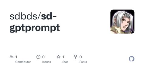 GitHub Sdbds Sd Gptprompt