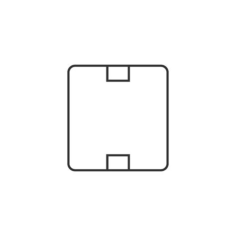 Logistic Box Icon In Thin Outline Style 38046907 Vector Art At Vecteezy