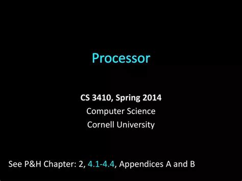 Ppt Processor Powerpoint Presentation Free Download Id3181091