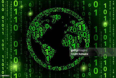 globe binary code vector pattern background high res vector graphic