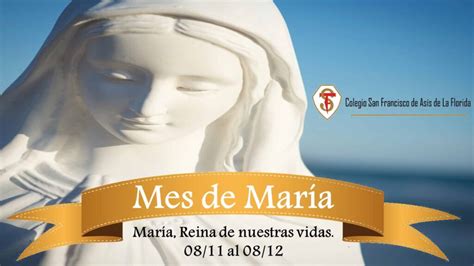 Mes de María Colegio San Francisco de Asís de La Florida