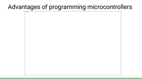 Programming of Microcontrollers - презентация онлайн