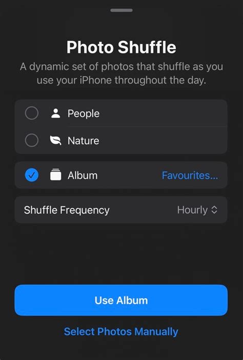 Ios 171 Finally Lets You Pick The Album To Use For The Photo Shuffle Lock Screen 9to5mac