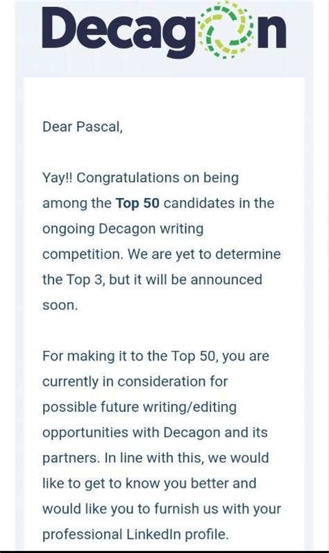 Pascal Akunne On Linkedin I Was Watching A Blockchain Tutorial Video When I Got The Below Email