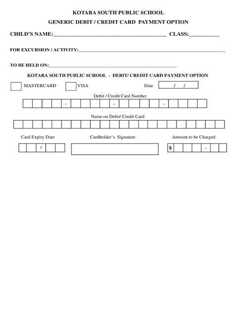 Fillable Online Kotarasth P Schools Nsw Edu Kotara South Public School