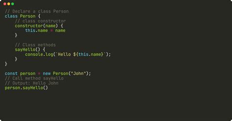How To Create A Javascript Class At Michael Hammons Blog