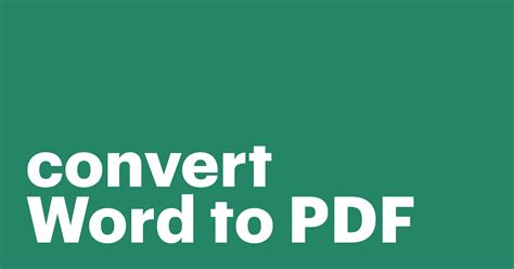 How To Convert Turn A Word Document To PDF And Sign It Online PandaDoc