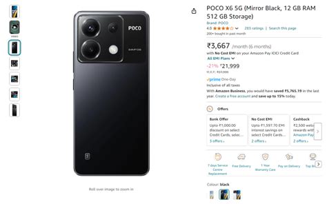 Price Drop Poco X G Gb Gb Model Selling For Rs On Amazon India Gizmochina