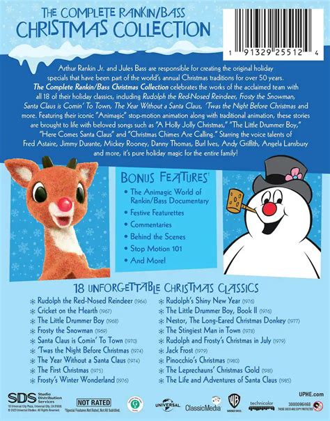 The Complete Rankinbass Christmas Collection Box Set Blu Ray