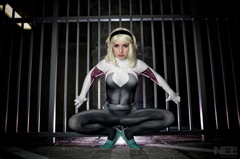 Pin On Spider Gwen Cosplay