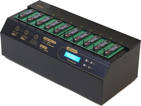 Ez Dupe 1 To 9 M 2 Nvme Cyclone Duplicator 18gb Min Standalone Copier And Eraser