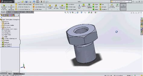 Solidworks Döndürerek Kesme Revolved Cut Makine Mühendisliği Ve