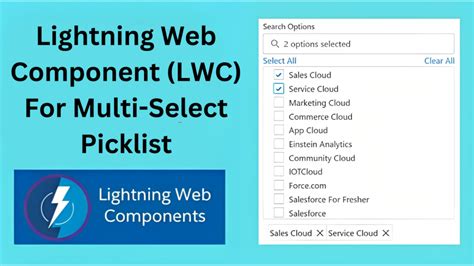 Lightning Web Component Lwc For Multi Select Picklist Sfdcian