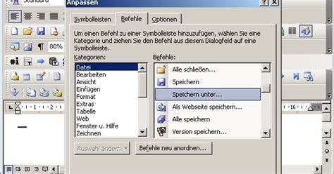 befehl speichern unter fehlt im word 2003 pctipp ch