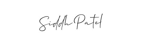 76 Siddh Patel Name Signature Style Ideas Superb Esignature