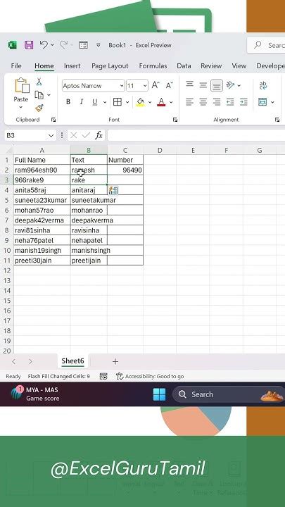 Split Text And Numbers In Excel Interview Question Exceltutorial Youtube