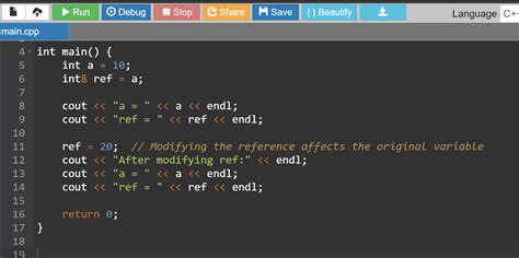 Reference Variable In C Definition Examples Usage Upgrad