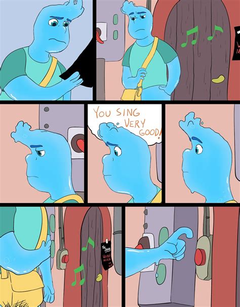 Elemental Comic By Me Pages 33 And 34 R Pixar