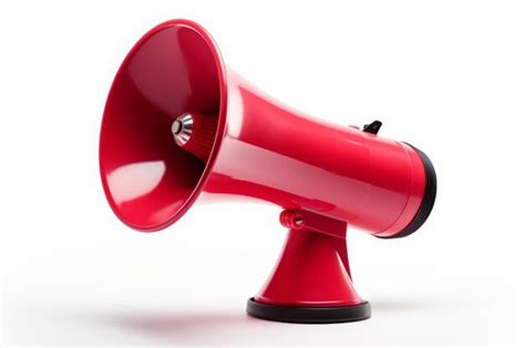 Portable Palmar Voice Projector Isolated On Transparent Background Premium AI Generated Image