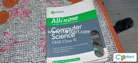 Buy All In One Computer Science Cbse Class 11th Book In Excellent Condition At