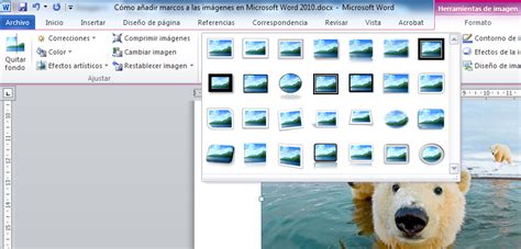 How To Add Frames To Images In Microsoft Word