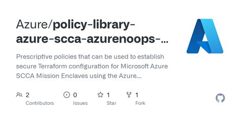 Github Azurepolicy Library Azure Scca Azurenoops Terraform
