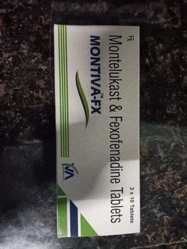 Montelukast And Fexofenadine Tablets 3x10 At ₹ 168kg In Bengaluru Id 2851742823291