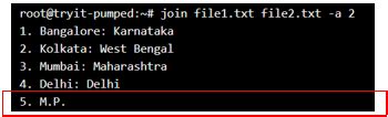 Linux Join How Does Join Work In Linux Examples