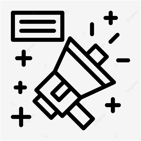 확성기 라인 아이콘 벡터 확성기 아이콘 발표 사업 Png 일러스트 및 벡터 에 대한 무료 다운로드 Pngtree