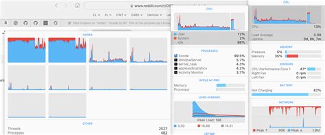 xcode idle using almost 100 of the 2 efficiency cores r macos